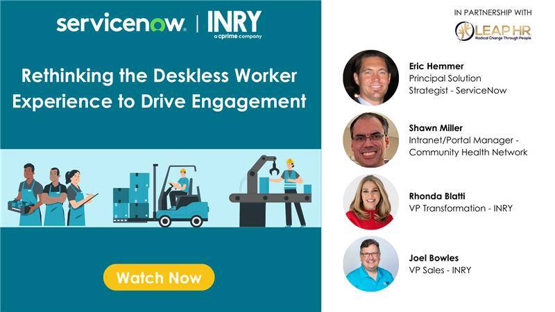 INRY Webinar: Rethinking the Deskless Worker Experience to Drive ...