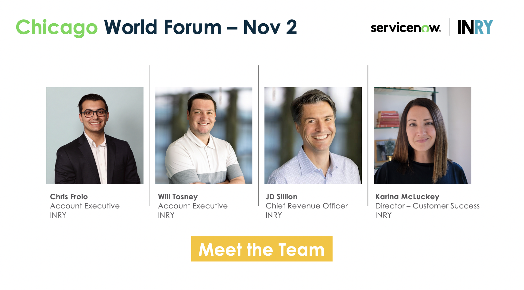 ServiceNow World Forum Chicago
