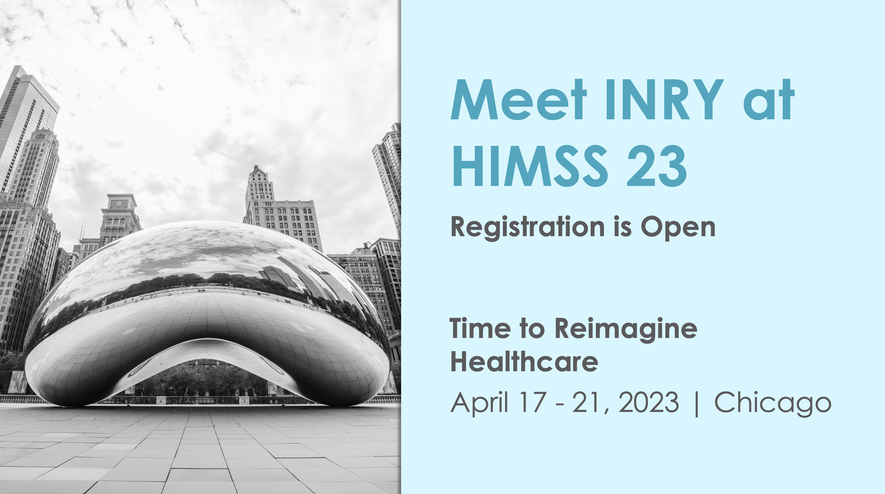 Meet INRY at HIMSS23