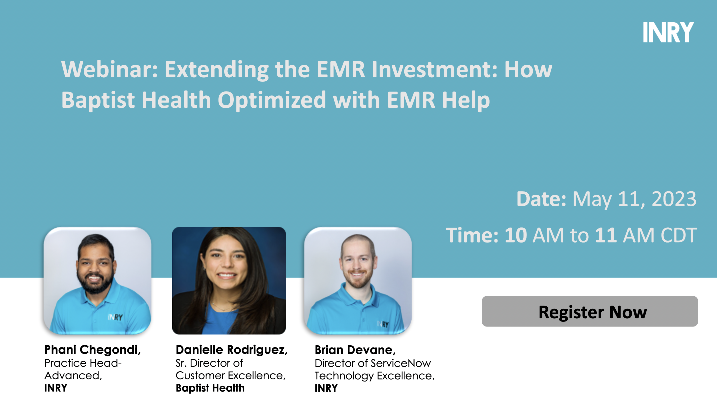 Extending the EMR Investment: How Baptist Health Optimized with EMR Help