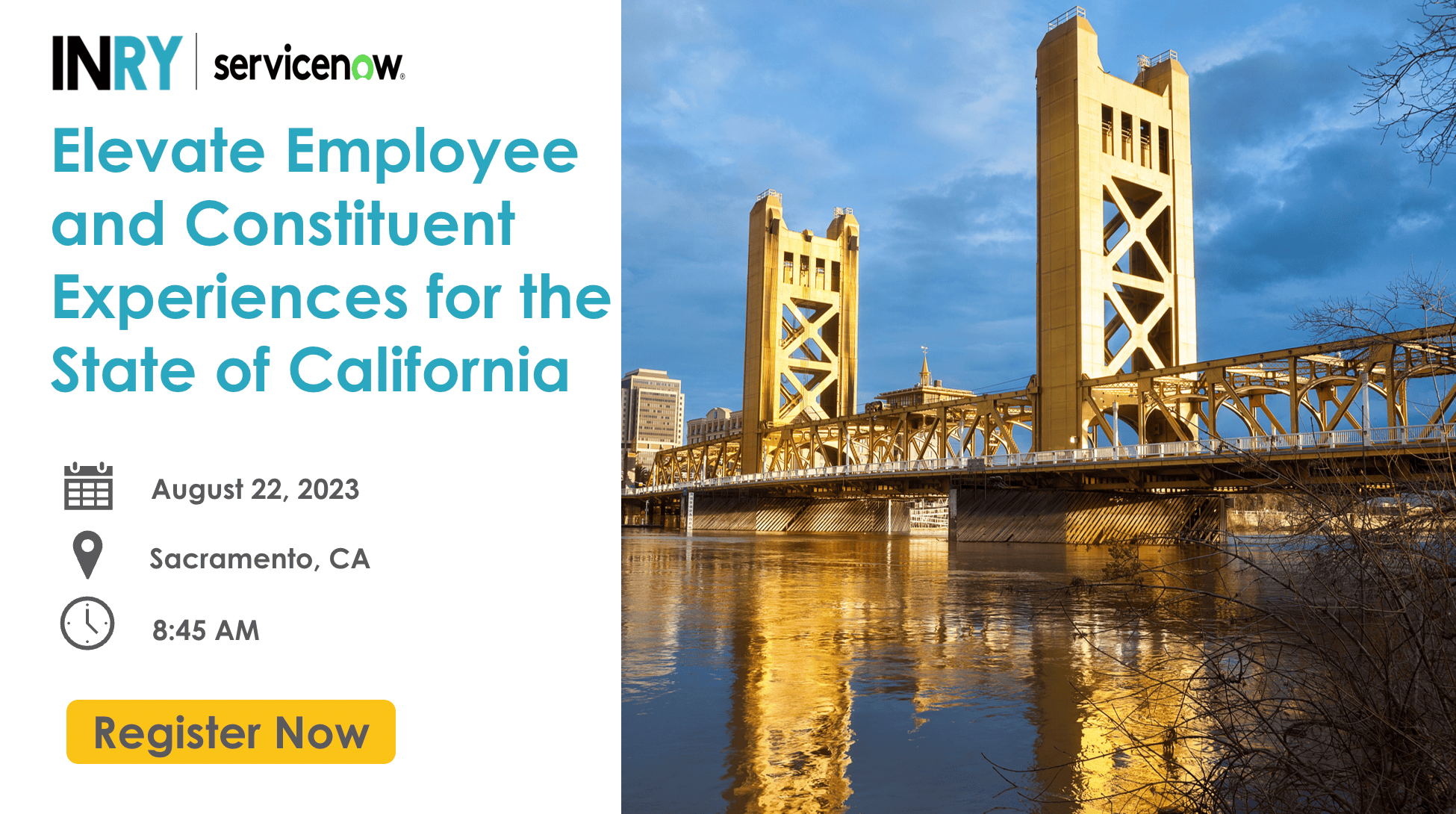 Elevate Employee and Constituent Experiences for the State of California